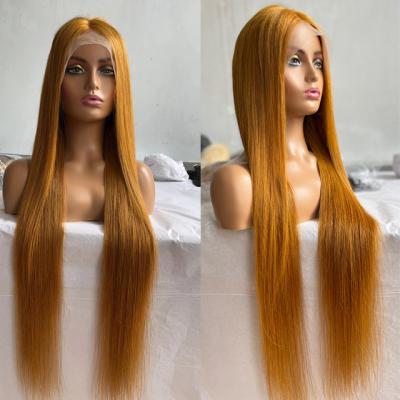 China Wholesale Virgin Human Hair Lace Wig 13X4 Transparent Lace Frontal Pre Plucked Hair Wigs for sale