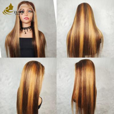 China Vietnamese Human Hair Kinky Curl P427 Piano Color 13X4 Lace Front Wigs for sale