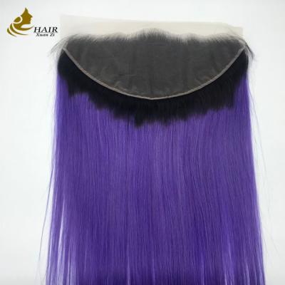 China Popular Color Straight 50-120g 13X6 Swiss Lace Brazilian 100% Virgin Human Hair Lace Closure For Sale for sale