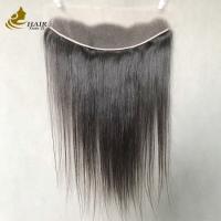 China High Quality 13*4 HD Swiss Lace Closure Straight Virgin Human Hair Lace Closure for sale