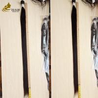 China 38inch 40inch Natural Black Straight Virgin Human Hair Bundles For Sale for sale