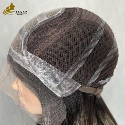 China Vietnamese Glueless Silk Top Full Lace Wig Straight Lace Front Wig With Silicone for sale