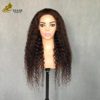 China Curl Human Hair Lace Wig for sale