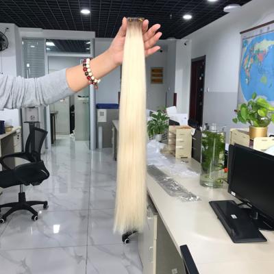 China Invisible T4/60# Color Straight Premium Cuticle Aligned Tape in Human Hair Extension for sale