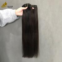 China Customized Human P1b/2# Color Clip In Hair Extensions Straight 120 Grams for sale