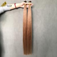 China 100% Human Hair Nano Ring Machine Pre-Bonded Straight Nano Tip Hair Extension for sale