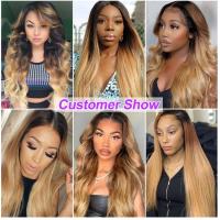 China Factory Supplied 1B/27# Color 100% Human Hair Extension Virgin Human Hair Bundles For Sale for sale