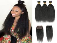 China Factory Price Indian Kinky Straight Raw Hair Virgin Cuticle Aligned Human Hair Bundles for sale