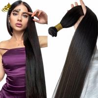 China Human Hair 100% Straight Bundles 100g Natural Black Virgin Human Hair Bundles for sale