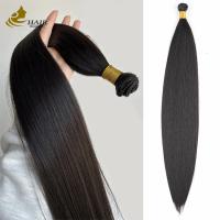 China Factory Supplied Wholesale Price 100% Brazilian Human Hair Straight Natural Black Hair Bundles For Sale for sale