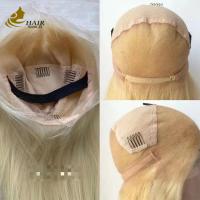 China HD Lace Wigs Virgin Brazilian Human Hair 30 Inch Full Lace Wig Blonde Color 613 Full Lace Wig for sale