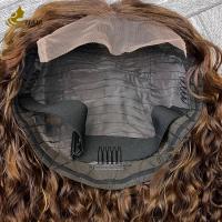 China Wholesale Glueless Full hd Lace Front Wig Virgin Indian Hair Wigs Raw Cuticle Aligned Virgin Human Hair Wigs for sale