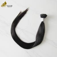 China Wholesale 100% Cuticle Aligned Straight Indian Raw Hair Bundles Double Weft Natural Black Virgin Human Hair Bundles for sale
