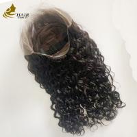 China Premium Quality Vietnamese Human Hair Glueless Kinky Curl Lace Front Wig for sale