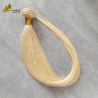 China 100% Unprocessed Virgin Hair 12A Grade Blonde Straight Human Hair Bundles 613 Blonde Hair Bundles for sale