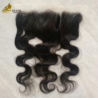 China Virgin Human Hair 13X4 Ear To Ear Transparent Frontal Lace HD Lace Closure for sale