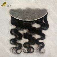 China Virgin Human Hair 13X4 Ear To Ear Transparent Frontal Lace HD Lace Closure for sale