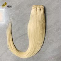 China 12A Grade Customized 200g 613 Color Blond Hair Straight Virgin Human Hair Bundles for sale