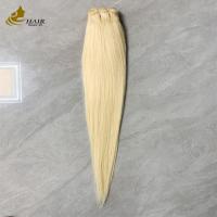 China 12A Grade Customized 200g 613 Color Blond Hair Straight Virgin Human Hair Bundles for sale