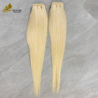 China 12A Grade Customized 200g 613 Color Blond Hair Straight Virgin Human Hair Bundles for sale