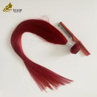 China 12A Burc Color Copper Straight Silky Shiny Virgin Brazilian Cuticle Aligned Single Donor Human Hair Bundles for sale