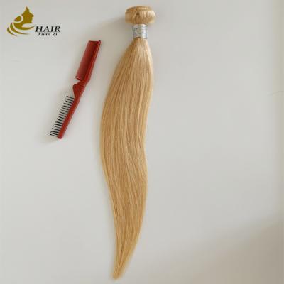 China 100% Virgin Real Girl Hair 20inch 28# Color Virgin Human Hair Weft Bundles for sale
