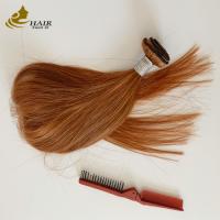 China 24inch 30# Color Customized Hair Extension Raw Brazilian Straight Hair Bundles 100% Unprocessed Virgin Cuticle Aligned Brazilian Human Hair for sale