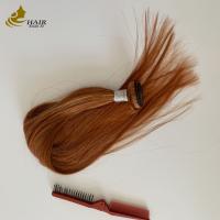 China 24inch 30# Color Customized Hair Extension Raw Brazilian Straight Hair Bundles 100% Unprocessed Virgin Cuticle Aligned Brazilian Human Hair for sale