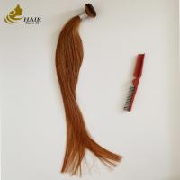China 24inch 30# Color Customized Hair Extension Raw Brazilian Straight Hair Bundles 100% Unprocessed Virgin Cuticle Aligned Brazilian Human Hair for sale