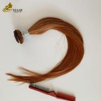 China 24inch 30# Color Customized Hair Extension Raw Brazilian Straight Hair Bundles 100% Unprocessed Virgin Cuticle Aligned Brazilian Human Hair for sale