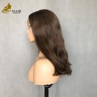 China 22inch Natural Hair Silk Top Wig Front Lace Wig Kosher Jewish Wig Factory Direct Sale Customized Human Hair Wig Remy Hair Medical Hair Loss Wigs for sale