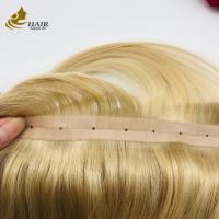 China Punched Belt Hair Extensions / 100% Human Hair Belt Extensions for Length & Volume for sale