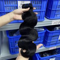 China 15A high grade natural black body wave 100% virgin human hair bundles for sale for sale