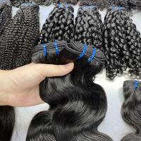 China 15A high grade natural black body wave 100% virgin human hair bundles for sale for sale