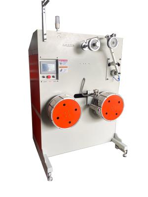 China 350kg PET Strap Winding Machine with 1200mm Diameter - PLC Control Double Station High Speed Automatic for sale