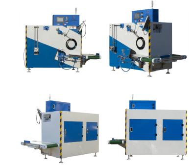 China PP Band Strapping Machine 400kg Capacity with 160-200mm Paper Tube and 500mm Winding Diameter for sale