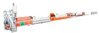 China 100-150kg/h PP Strap Band Extrusion Line with 120KW Power and 2-4 Strip Production Capacity for sale