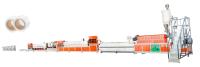 China Heavy Duty Strapping Extrusion Equipment 150kg/h Output 380V Twin Screw Extruder for PP PET Bands for sale