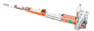 China 120KW High-Speed Strapping Extrusion Machine | 100-150kg/h Output | 45m Production Line for PP/PET Packaging for sale