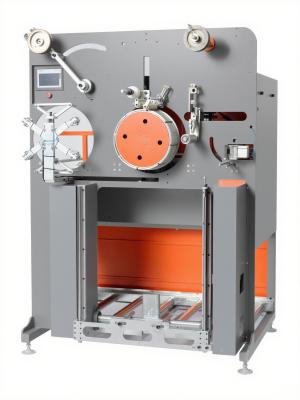 China PETQZD-70 Automatic PET Strapping Rewinding Machine 8-32mm Range 70kg Capacity 220V Industrial Winder for sale