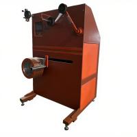 China 350kg PET Strap Winder with 1200mm Diameter and 800kPa Pressure - Semi-Automatic Plastic Winding Equipment for sale
