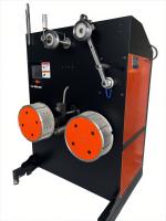 China 380V PETSA-SS Dual-Station Plastic Strapping Winding Machine with 800mm Maximum Diameter and PLC Control System for sale
