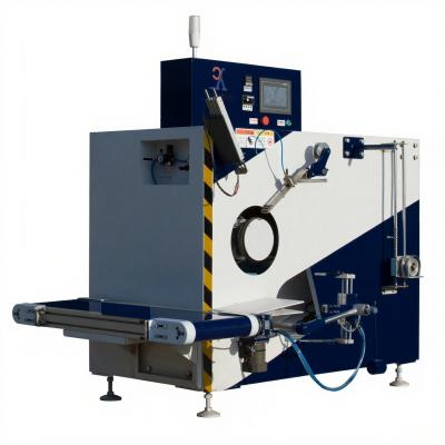 China PLC Controlled Automatic Coil Winding System for PP Electric Motors - 500mm Max Diameter, 2kW Power for sale