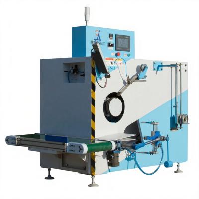 China 380V Automatic PP Strap Ribbon Motor Winder with 500mm Max Diameter and 0.6MPa System Pressure for sale