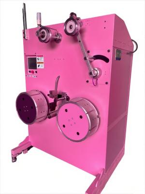 China Semi-Automatic PET Strap Making Machine Dual Station Winding 800mm Max Diameter 2.8kW Power for sale