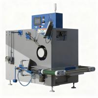 China 380V 500mm PP Band Strapping Machine with 8-20mm Rewind Range and 400KG Capacity for Industrial Packaging for sale