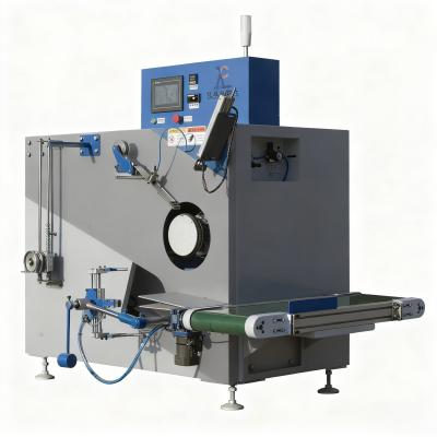 China 380V 500mm PP Band Strapping Machine with 8-20mm Rewind Range and 400KG Capacity for Industrial Packaging for sale