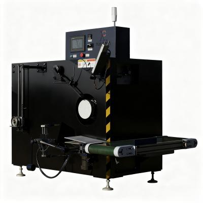 China 500MM PP Band Strapping Machine with 400KG Heavy-Duty Frame and 0.6MPa Pneumatic System for Industrial Packaging for sale