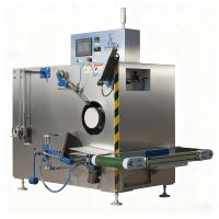China 500MM PP Band Strapping Machine with 400KG Heavy-Duty Frame and 0.6MPa Operating Pressure for Industrial Packaging for sale