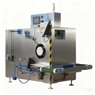 China 500MM PP Band Strapping Machine with 400KG Heavy-Duty Frame and 0.6MPa Operating Pressure for Industrial Packaging for sale